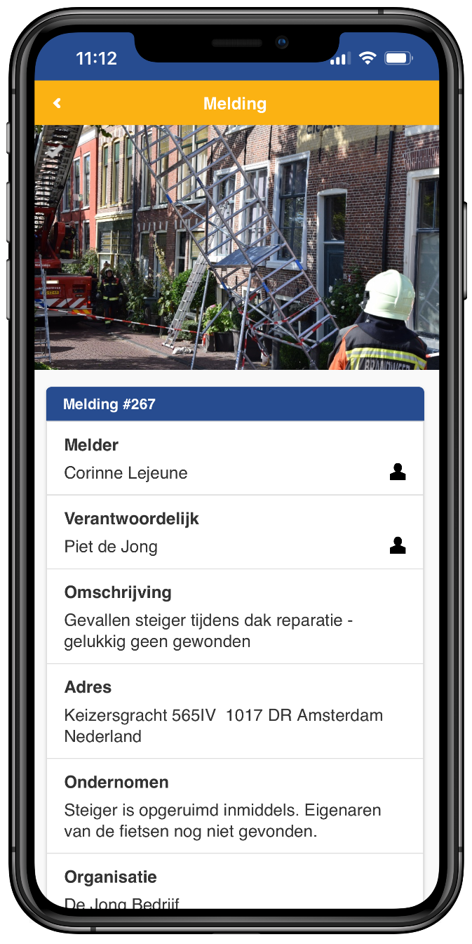 Module melden – VeiligWerk | Samenwerken aan de veiligheid